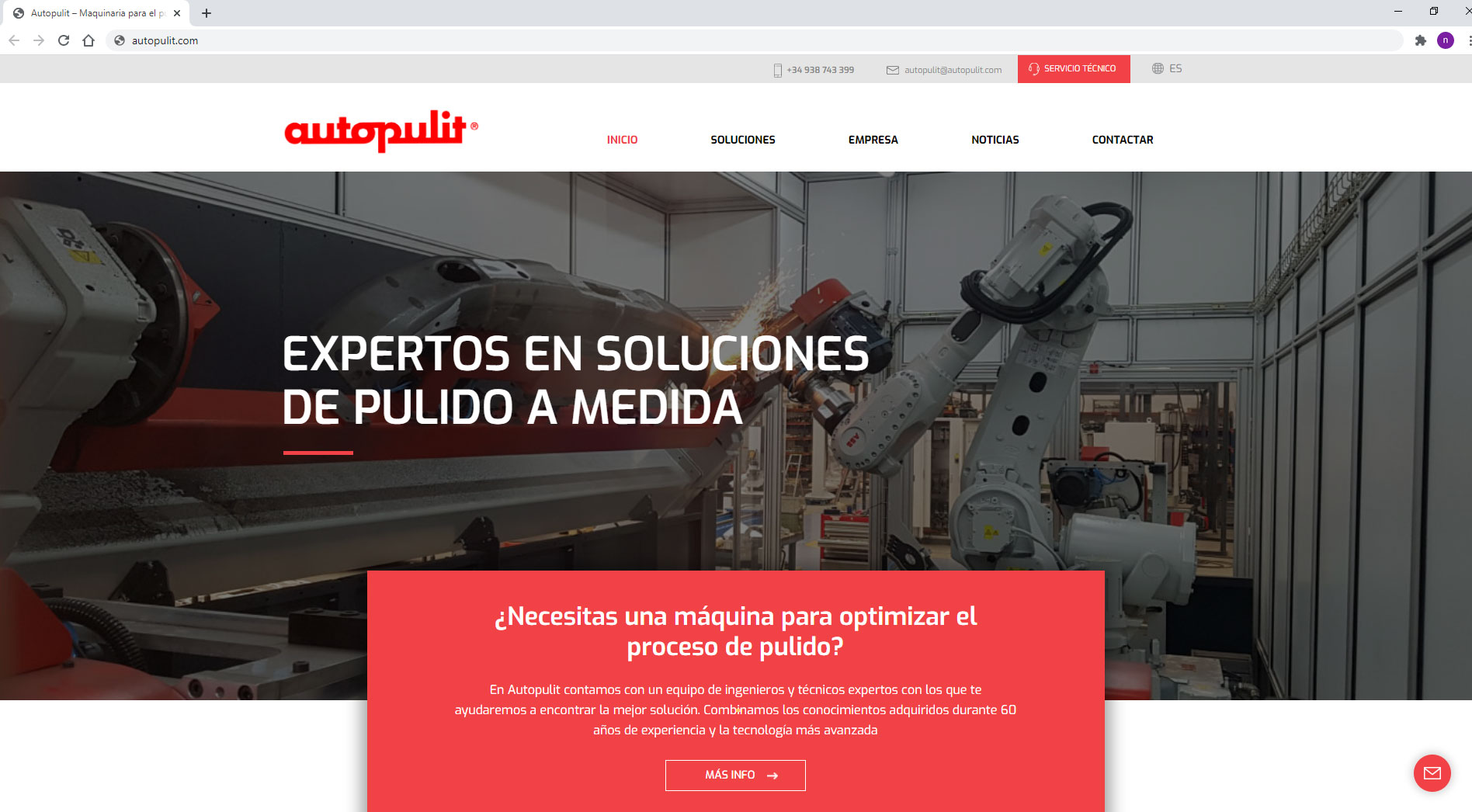 ¡Nueva página web! | Autopulit